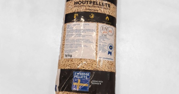 Zweedse pellets voor pelletkachel zak 16kg